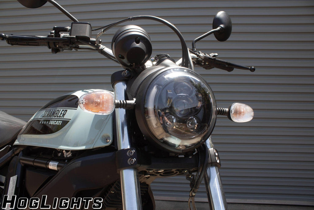 Ducati Scrambler LED Headlight Upgrade | HogLights