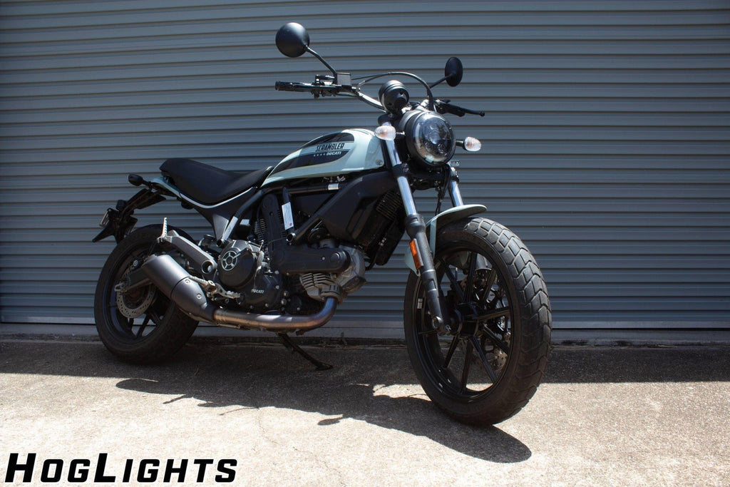 Ducati Scrambler LED Headlight Upgrade | HogLights