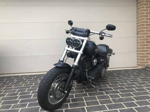 Fat Bob LED Headlight - No More Cyclops® | HogLights