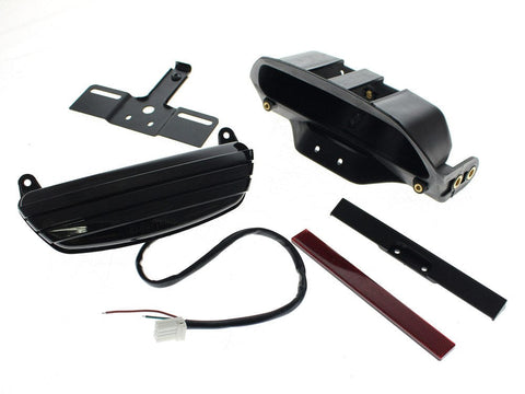 Tri-Bar LED Taillight With Smoke Lens - Fits Fat Bob 2008 - 2013