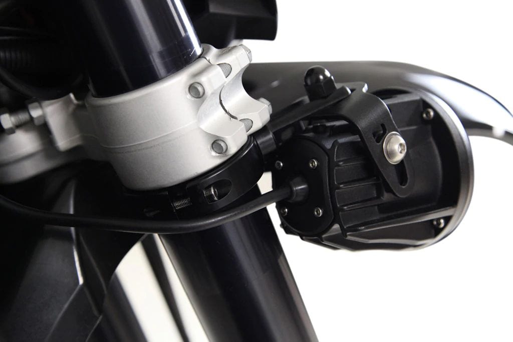 Driving Light Mount - Articulating Bar Clamp 50mm-60mm