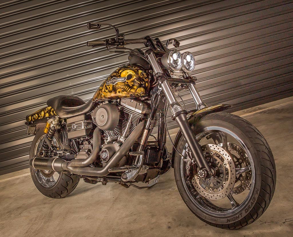 Fat Bob LED Headlight - No More Cyclops® | HogLights