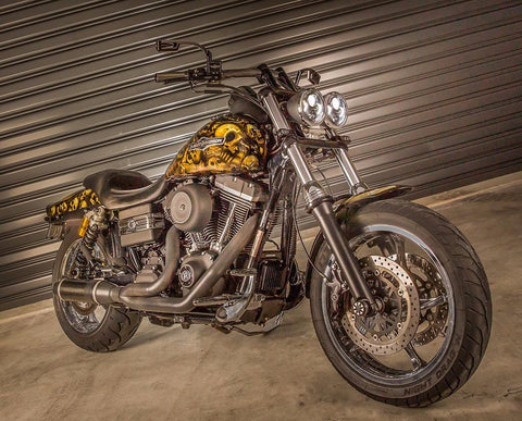 Fat Bob LED Headlight - No More Cyclops® | HogLights