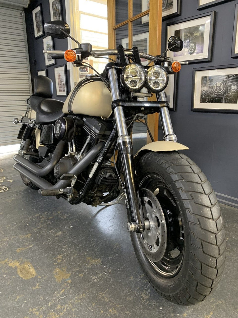 Fat Bob LED Headlight - No More Cyclops® | HogLights